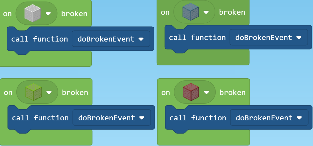 on broken code | We Code MakeCode
