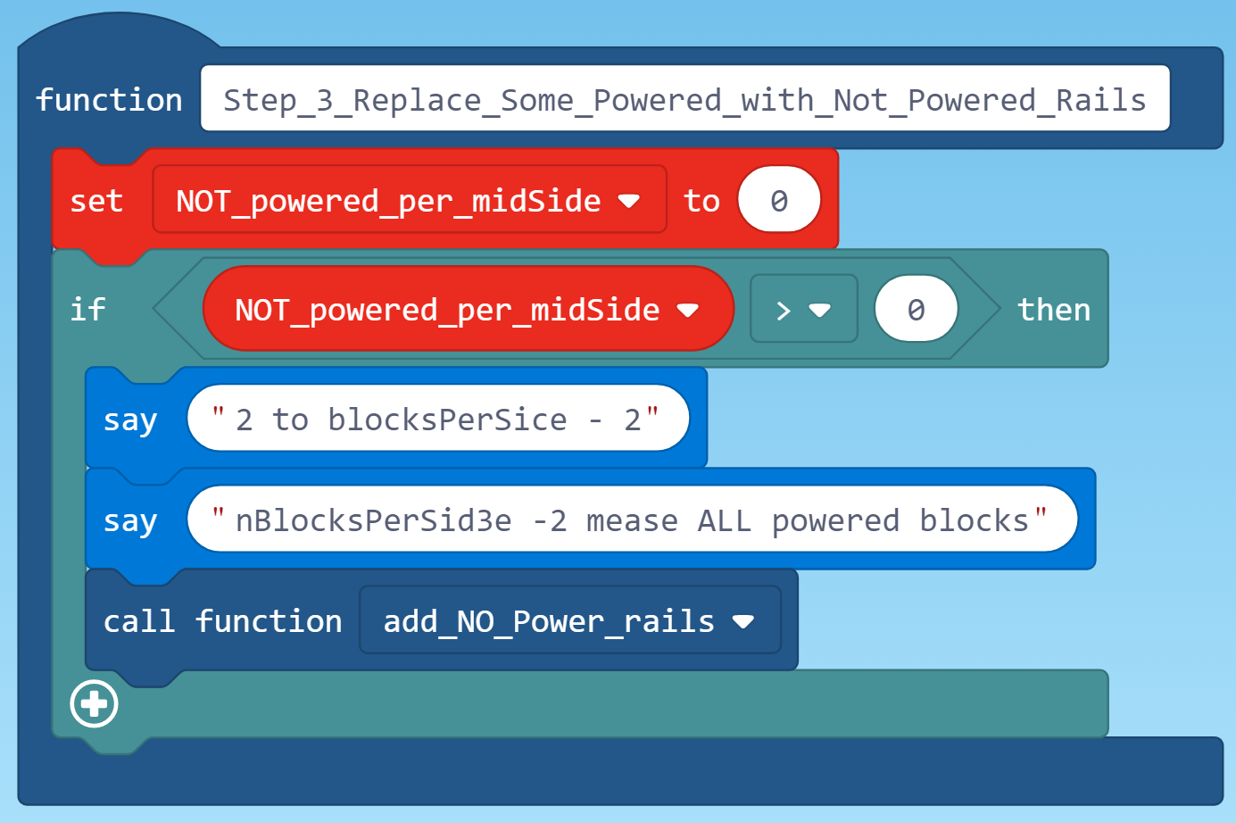 Step 3 | We Code MakeCode