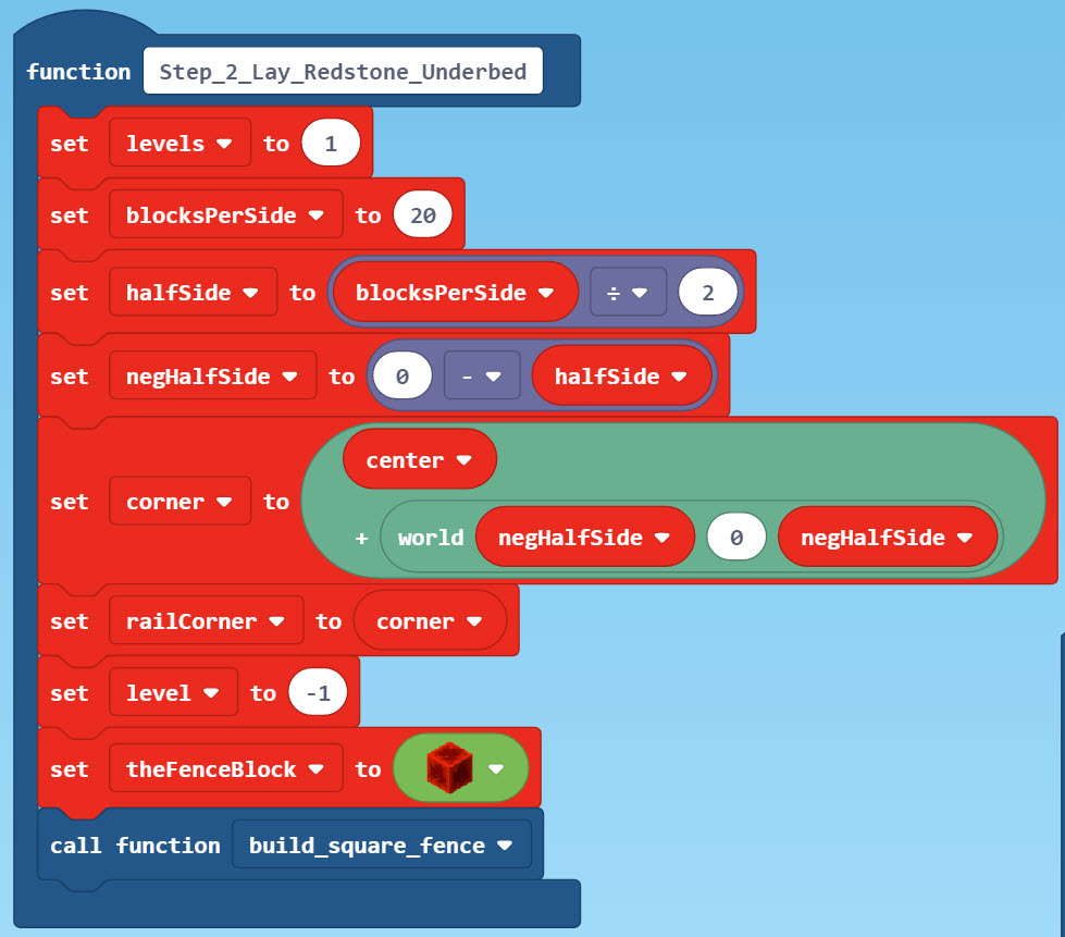 lay redstone | We Code MakeCode