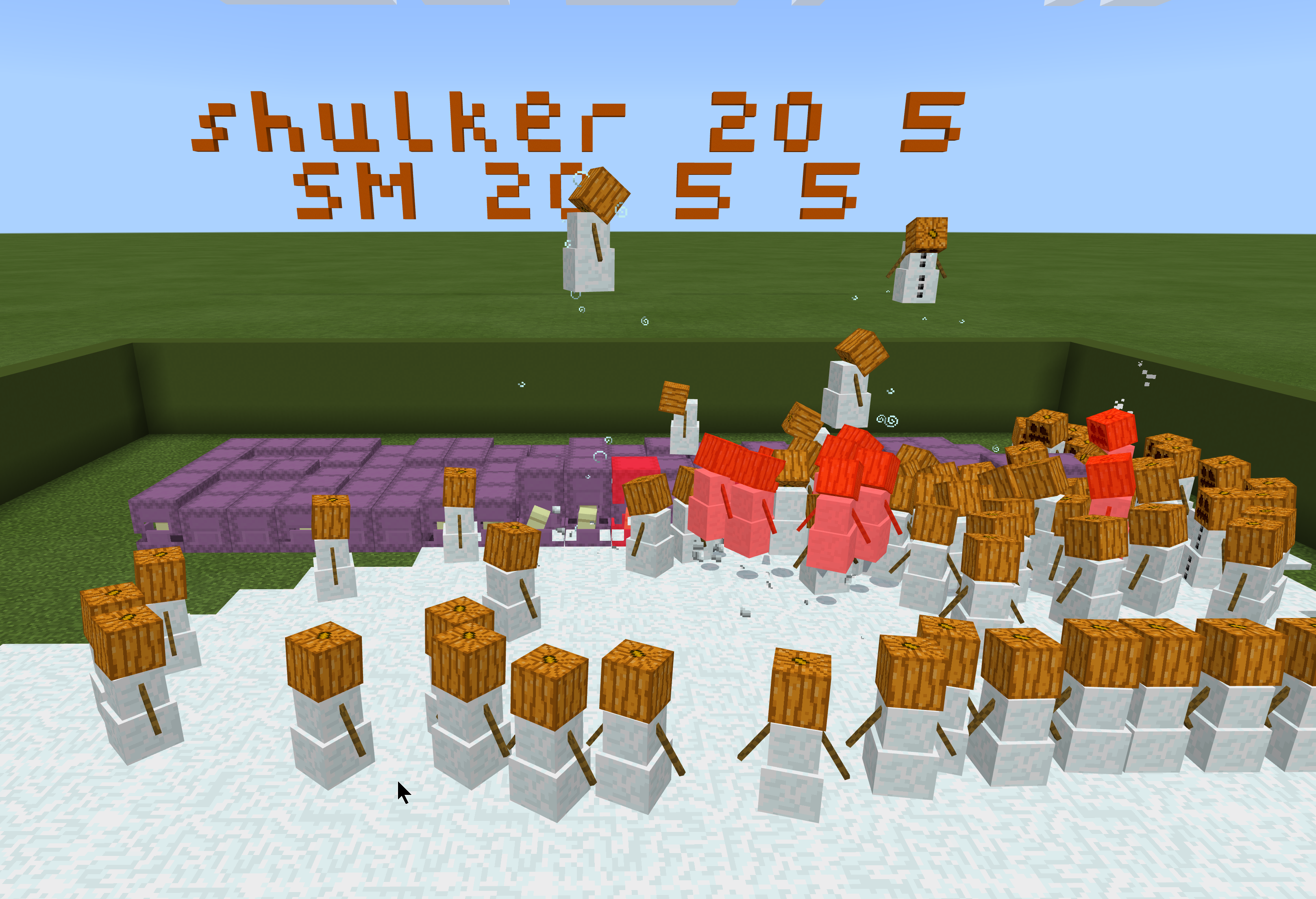 Snowman Army in MakeCode for Minecraft | We Code MakeCode